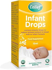 Colief Infant Drops | Lactase Enzyme Drops | Natural Colic Relief for ...