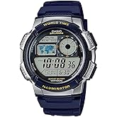Casio Youth Series Digital Grey Dial Men's Watch - AE-1200WHD-1AVDF(D099) : Amazon.in: Fashion