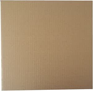 50 Brown Corrugated Cardboard Stiffener Pads Protective Sheets Boards ...