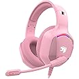 IMYB Gaming Headset with Microphone for Pc, Xbox One Series X/s, Ps4 ...