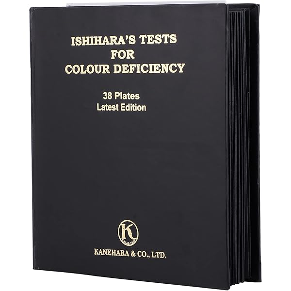 Ishihara Test Chart Books For Color Deficiency 38 Plates, 60% OFF