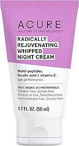 "Acure Rejuvenating Whipped Night Cream, 50.3 ml (Pack of 1) + Free ...