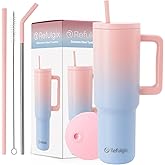 DOCAT 1200ML Stainless Steel Tumbler with Lid and Straw, Hot and Cold ...