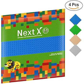 LEGO Bricks & More 628: X-Large Grey Baseplate: Amazon.co.uk: Toys & Games