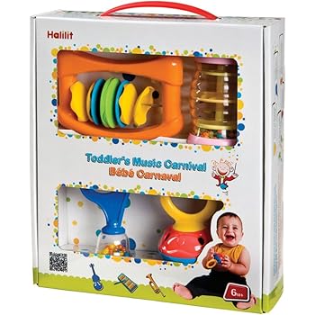 Halilit Baby's First Birthday Band Musical Instrument Gift Set: Amazon ...