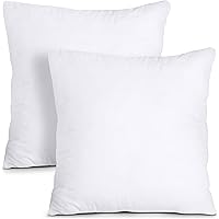 Cushion Inserts 45cm x 45cm - Pack of 2 Cushion Pads 18 x 18 Cushion ...