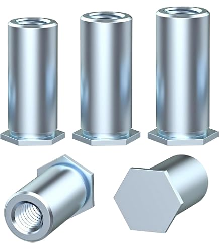 M2 Nuts 1pcs-20pcs Binding Barrel Nut M2 M3 M4 M5 M6 M8 304 Stainless ...
