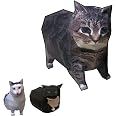 Cat Meme Origami Papercraft Kit, 1:1 Life Scale 3D Paper Models ...