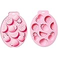 DanLingJewelry 2Pcs Fruit Shaped Silicone Mould Pineapple Lemon ...