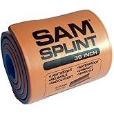 Sam Splint 36 Inch Orange Leg and Arm Emergency Splint : Amazon.co.uk ...