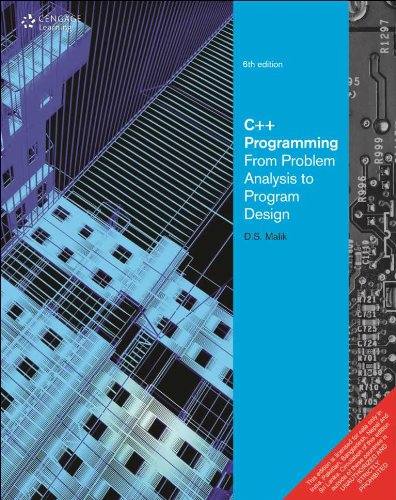 Buy C++ Programming: From Problem Analysis to Program Design Book ...