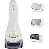 AGARO CR3001 Callus Remover with 3 Interchangeable Head Rollers ...