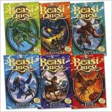 Beast Quest Series 1, 6 Books, RRP £29.94 (Ferno the Fire Dragon ...