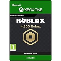 ROBLOX 4,500 Robux for Xbox | Xbox One - Download Code : Amazon.co.uk ...