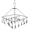 Synergy 25 Clips Stainless Steel Square Cloth Dryer