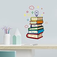 ADECALS Reading is Dreaming with Your Eyes Open Wall Sticker Creative ...