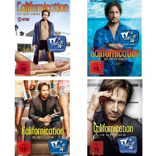 Californication - Season/Staffel 1-4 Set deutsch [8 DVDs]: Amazon.de ...
