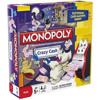 Monopoly Crazy Cash Machine: Amazon.co.uk: Toys & Games