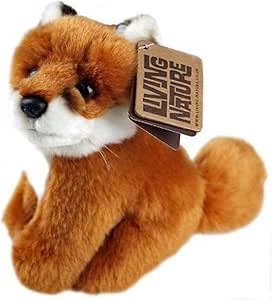 Living Nature Soft Toy - Fox (15cm) : Amazon.co.uk: Toys & Games