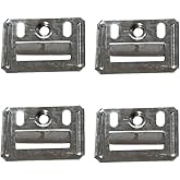 Buy terasabtera PVC Wall Panel WPC Louver Cladding Clip SS Stainless ...
