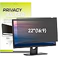 LAMA 22 Inch Computer Privacy Screen Filter, Universal Computer Monitor ...