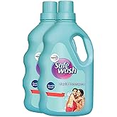 Safewash Gentle Premium Liquid Detergent 1 Kg Bottle (Pack of 2) with ...