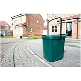 Large Compost Caddy - Green - for Food Waste Recycling (23 Litre) - 23L ...