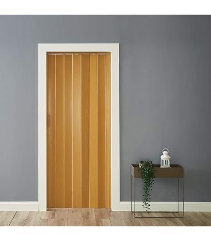 Plastic Folding Doors White PVC Folding Magnetic Accordion Door