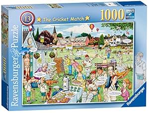 Ravensburger Best of British No.13 - The Cricket Match, 1000pc Jigsaw ...