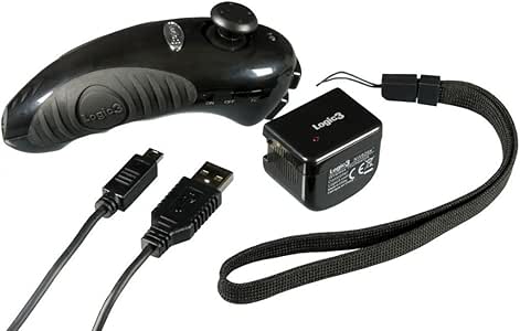 Logic3 Wireless Nunchuck - Black (Wii): Amazon.co.uk: PC & Video Games