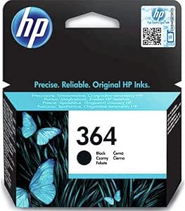 HP 364 (CB316EE) Schwarz Original Druckerpatrone für HP Deskjet 3520 ...