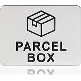 Parcel Box Sign Adhesive Packages and Deliveries Here Signs Waterproof ...