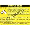 Sodium Azide GHS Label - 3" x 5" (Pack of 25) : Amazon.in: Industrial ...