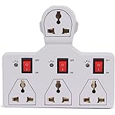 Buy EMBOX Multi Plug Socket with Individual Switch-Cordless Extension ...
