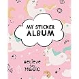 My Sticker Album: Blank Sticker Book for Collecting Stickers | Reusable ...