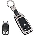 Sucxyor Compatibile con audi Custodia Portachiavi A3 A4 A6 A7 A8 Lega ...