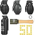 Tomatong 5pack,Toy-Hand Grenade for CS Battle Game,with 50 Foam Ammo ...