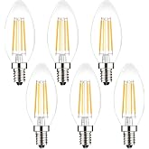 PureShine E14 Led SES Candle Light Bulb Dimmable,Small Screw,4W ...