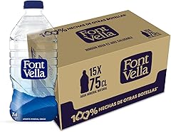 Font Vella Agua Mineral Natural con Tapón Normal, 15 x 75cl