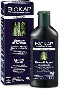 BIOKAP BioKap Anticaduta Shampoo Rinforzante, Shampoo per capelli con ...