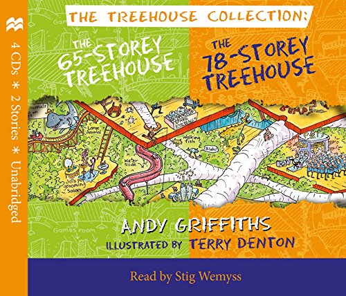 The 65-Storey & 78-Storey Treehouse CD Set: Amazon.co.uk: Andy ...