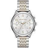 Michael Kors Herren Chronograph Quarz Uhr mit Edelstahl Armband MK8281 ...