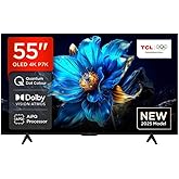 TCL 139 cm (55 inches) 4K Ultra HD Smart QLED Google TV 55P71K : Amazon.in: Electronics