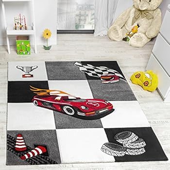 Disney Pixar Cars Children's Bedroom Rug Featuring Lightning Mcqueen ...