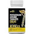 Potassium Iodide Radiation Tablets 130 mg - (60 Tablets) EXP 10/2032 ...