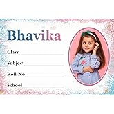 Askprints Customized Name Slip, Label Sticker, Naming Slip with Your ...