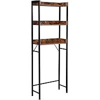 VASAGLE 3-Tier Over-The-Toilet Rack, Space-Saving Bathroom Storage ...