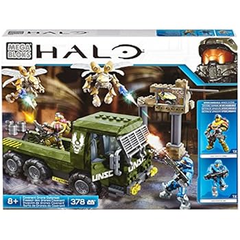 Mega Bloks Halo Wars Red vs Blue High Ground Assault: Amazon.co.uk ...