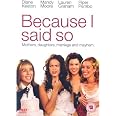 Because I Said So [DVD]: Amazon.co.uk: Diane Keaton, Mandy Moore ...
