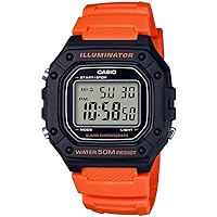 Casio Youth Series Digital Black Dial Men's Watch - W-96H-1BVDF(D054) : Amazon.in: Fashion